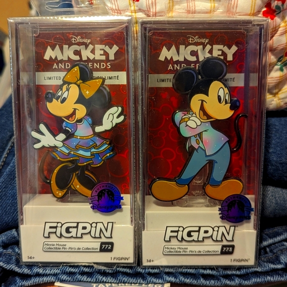 Disney | Other | Disney Mickey Minnie Figpins | Poshmark